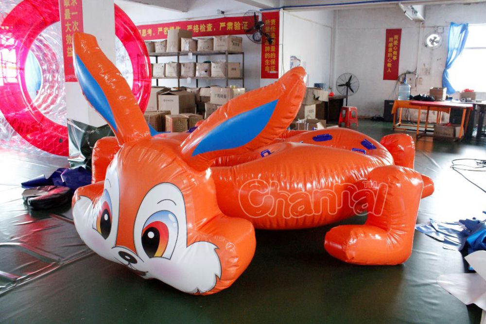 Inflatable Tortoise Hare Race Game - Channal Inflatables