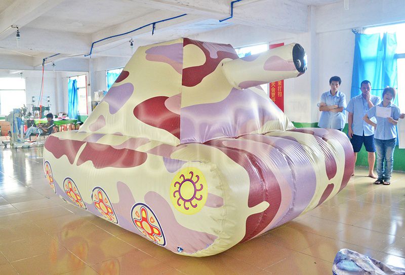 Inflatable Tank Bunker - Channal Inflatables