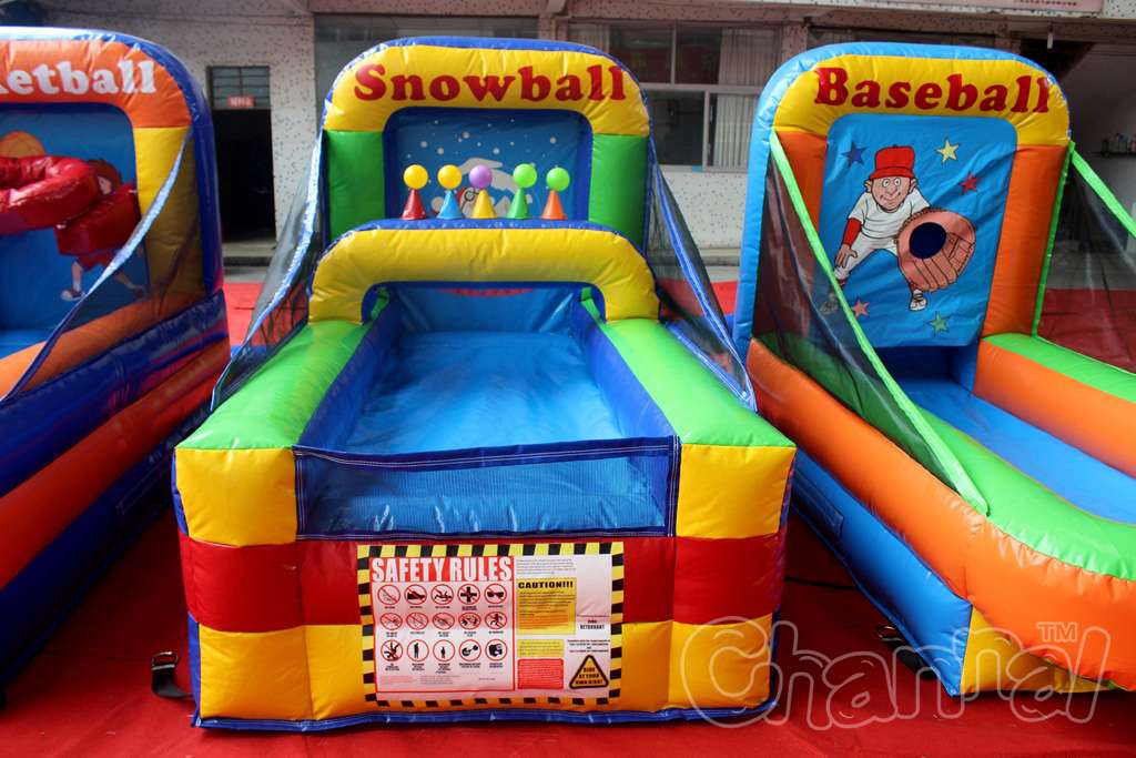 4 Inflatable Games Set - Channal Inflatables