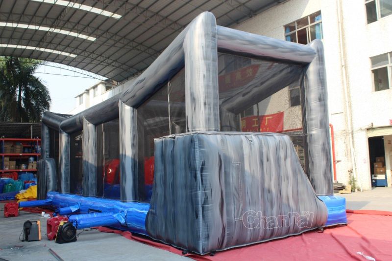 Leaps N Bounds Wipeout Obstacle Course - Channal Inflatables