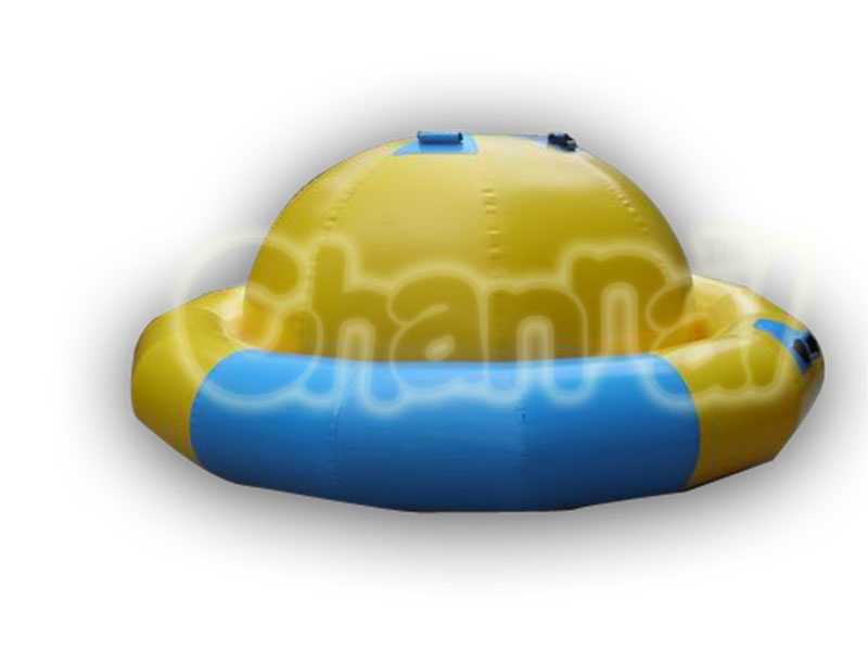 Yellow Inflatable Saturn Rocker - Channal Inflatables