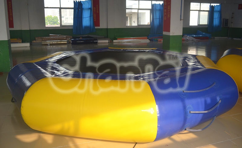 Octagon Inflatable Airtight Water Trampoline - Channal Inflatables
