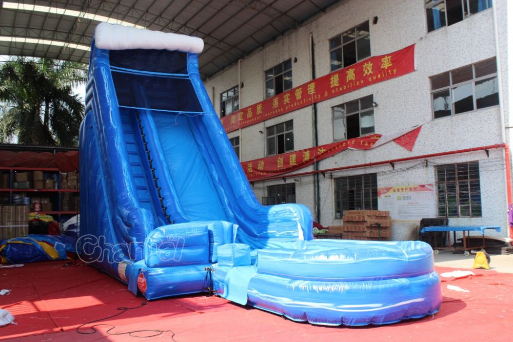 Water Slide Slip N Slide Combo - Channal Inflatables