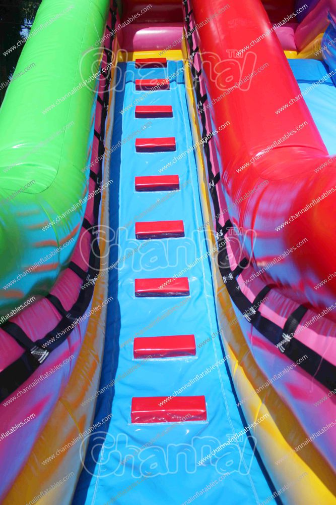 Splash Inflatable Water Slide - Channal Inflatables