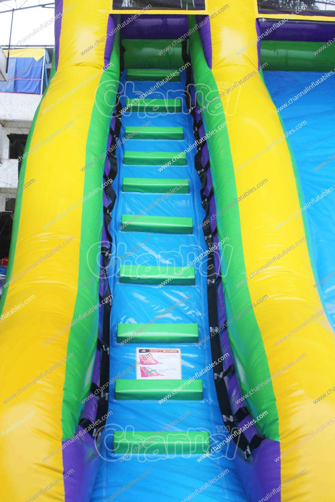 Tricolor Water Slide - Channal Inflatables