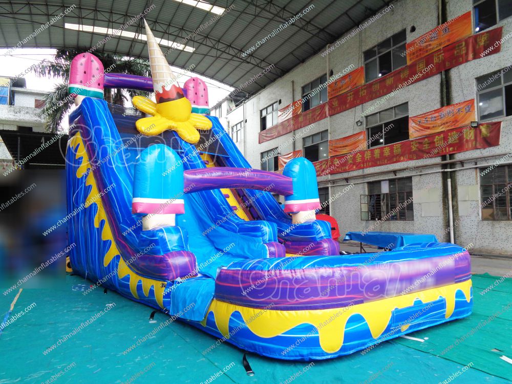 Ice Pop Inflatable Water Slide - Channal Inflatables