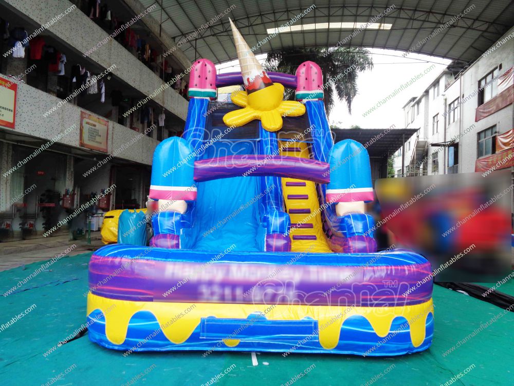Ice Pop Inflatable Water Slide - Channal Inflatables