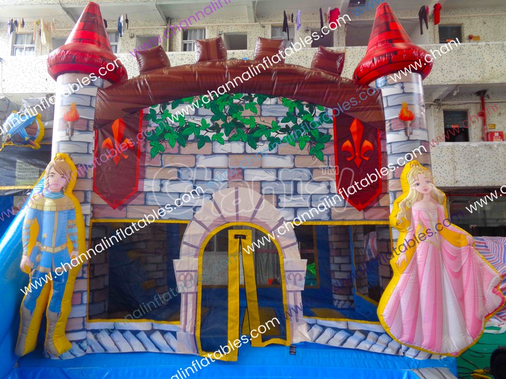 Royal Castle Inflatable Combo - Channal Inflatables