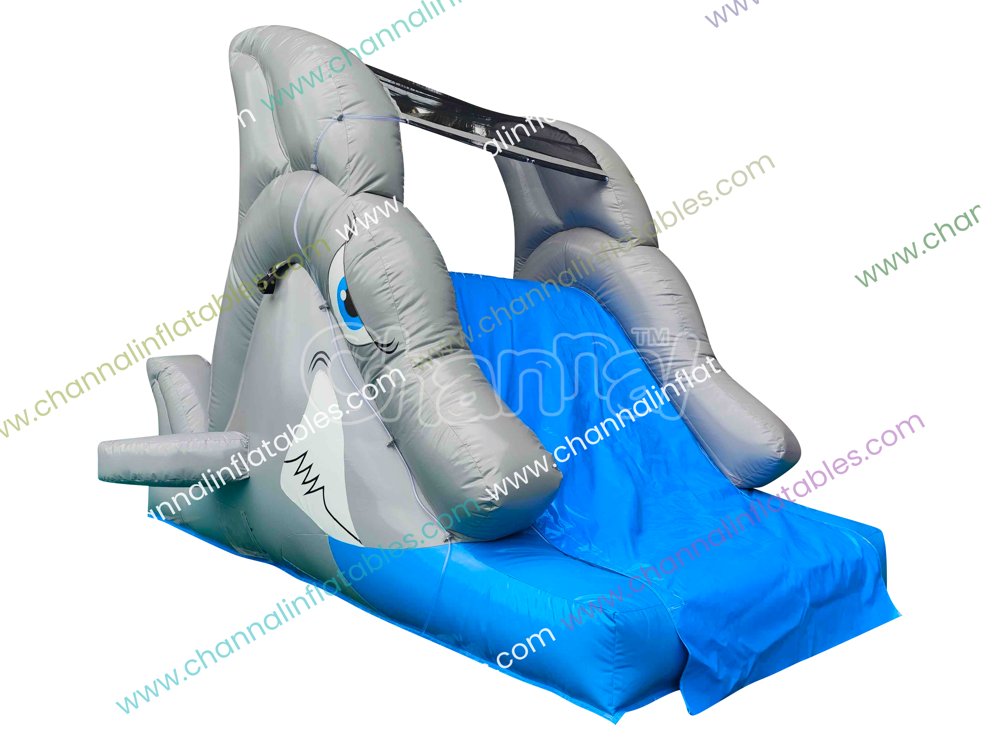 Shark Pool Slide - Channal Inflatables
