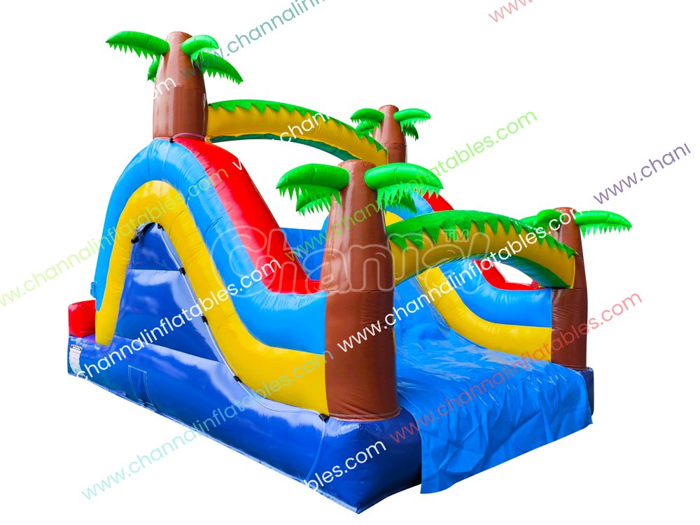 Tropical Pool Slide - Channal Inflatables