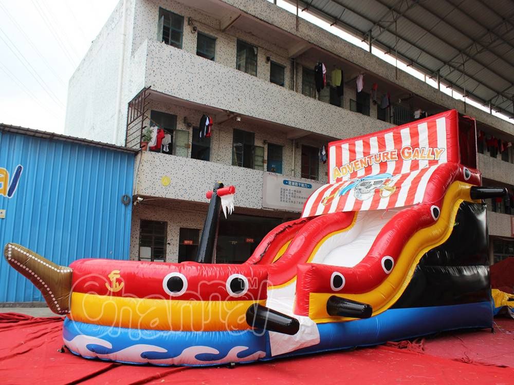 Adventure Galley Inflatable Water Slide - Channal Inflatables