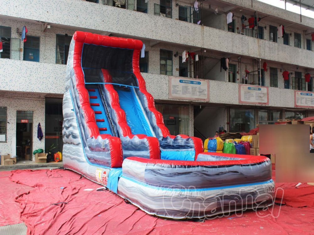 Giant Inflatable Water Slide - Channal Inflatables