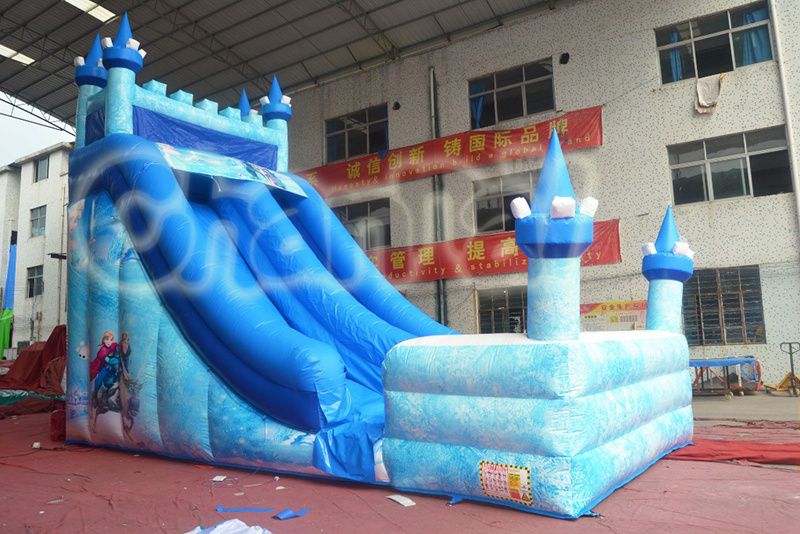 Frozen Castle Inflatable Water Slide - Channal Inflatables