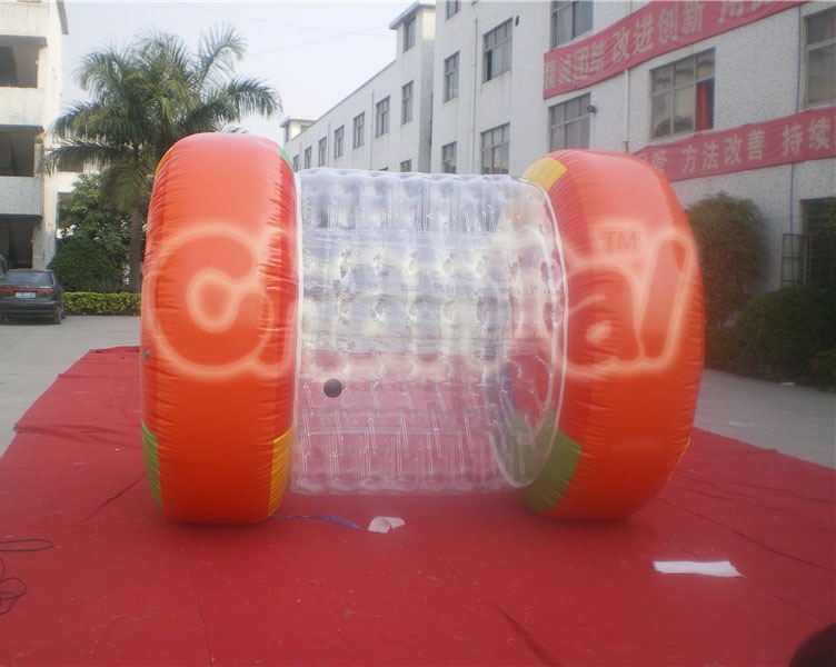 Colorful Inflatable Water Walking Roll Ball - Channal Inflatables