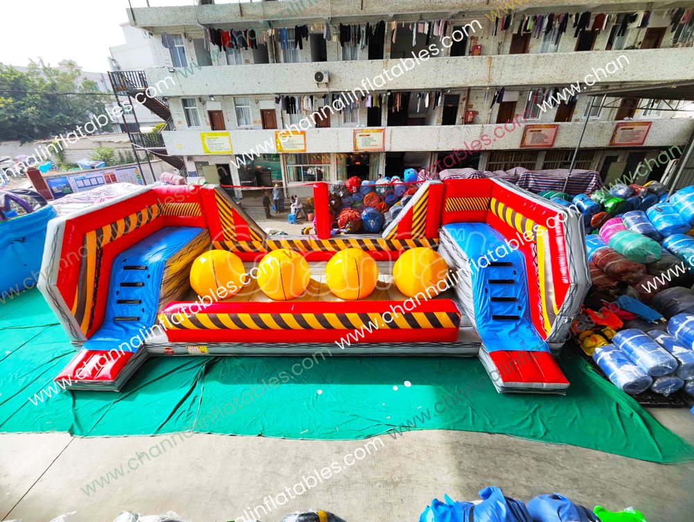 Toxic Rush Slide - Channal Inflatables
