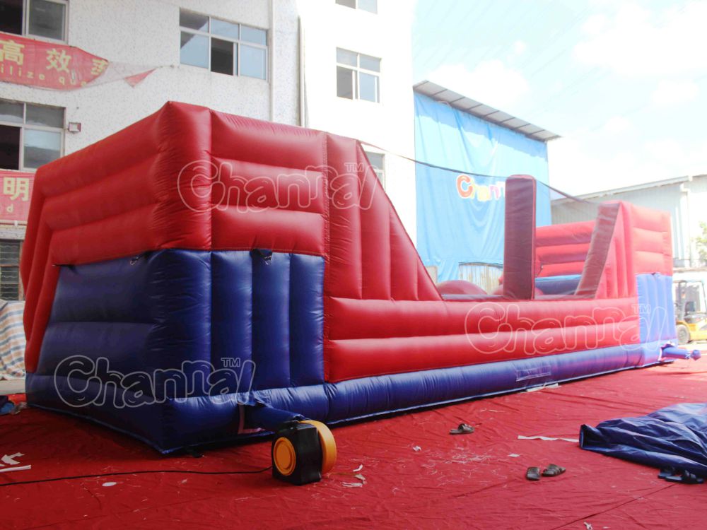 Big Red Ball Wipeout - Channal Inflatables