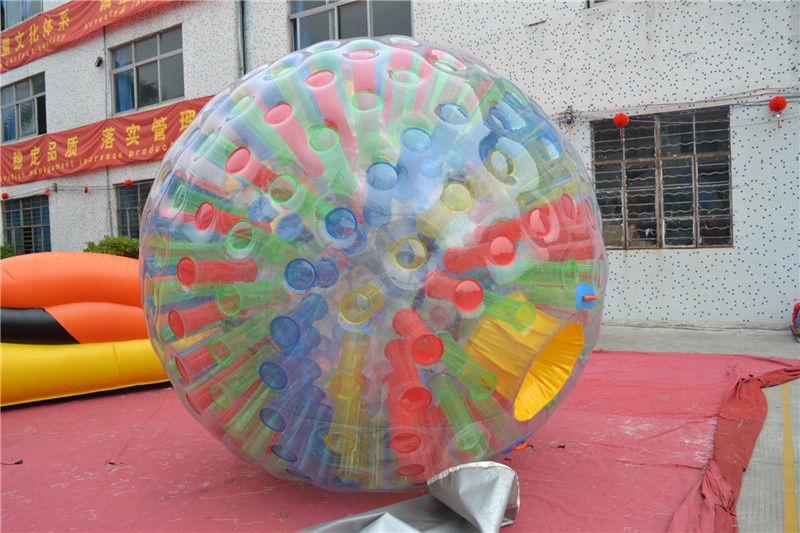 Inflatable Rainbow Zorb Ball - Channal Inflatables